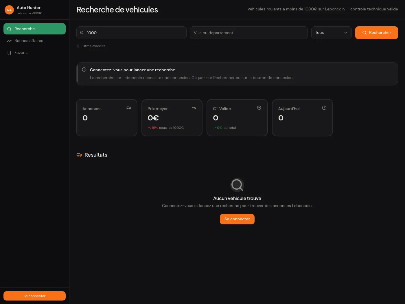 Leboncoin Auto Hunter