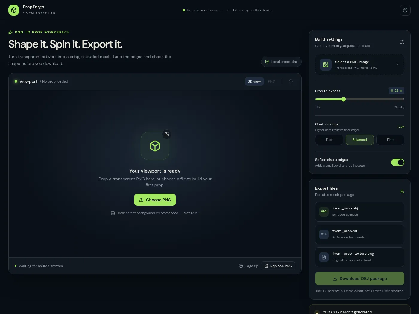 FiveM Prop Builder
