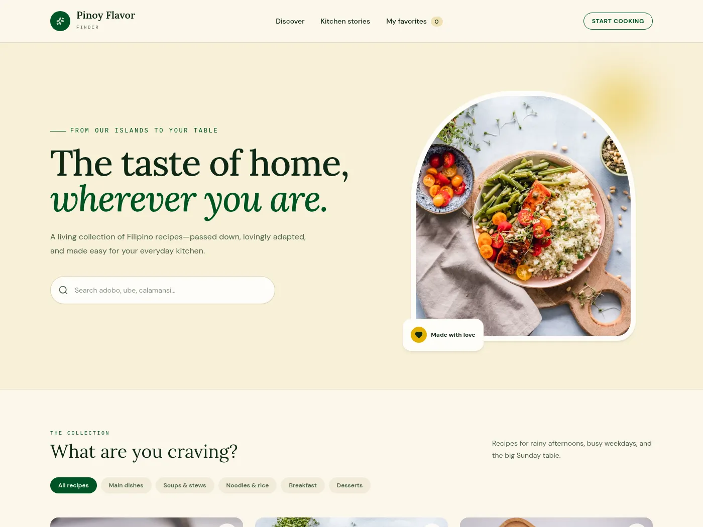 Pinoy Flavor Finder