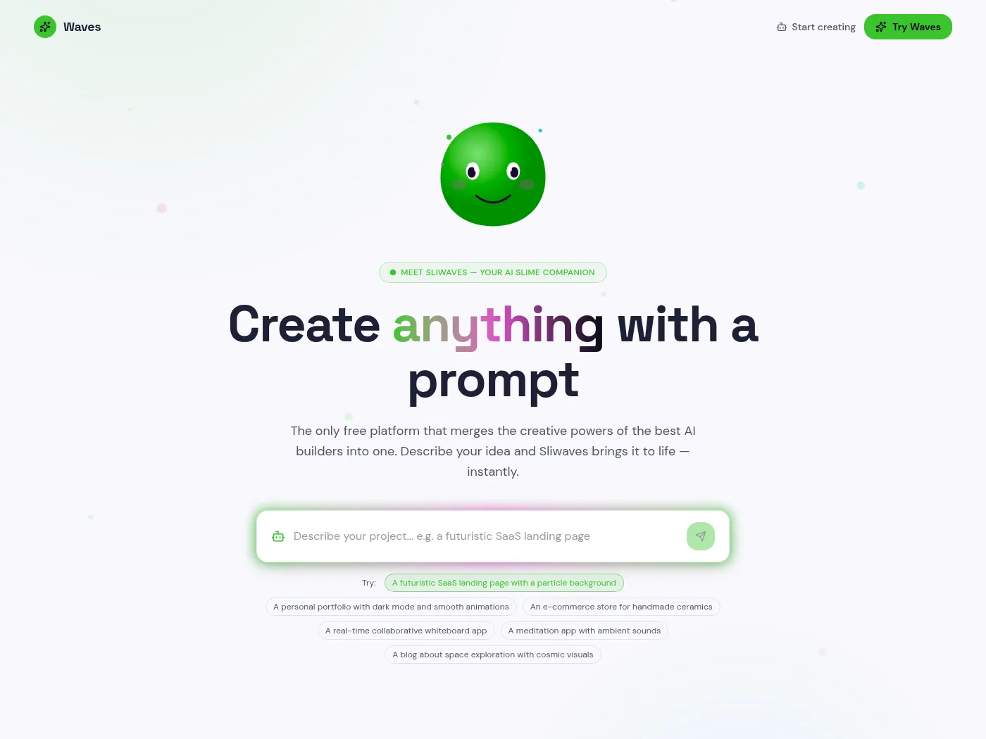 Waves AI Creator
