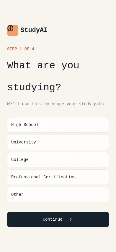 StudyAI Mobile
