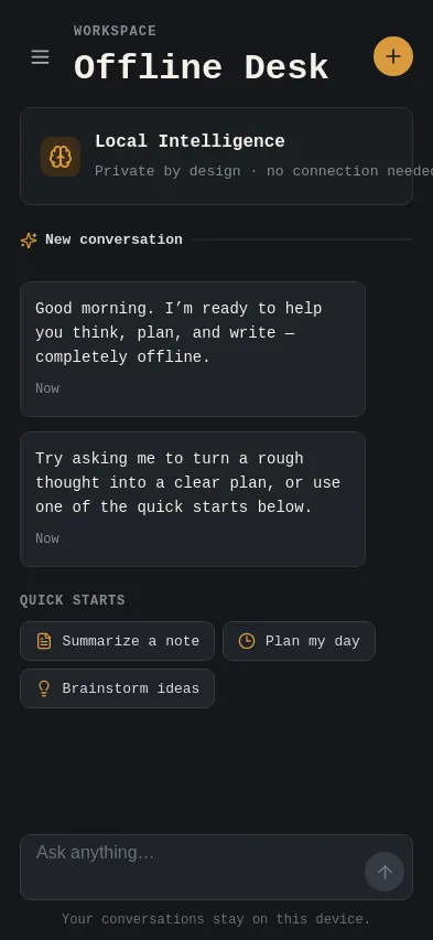 Offline AI Assistant