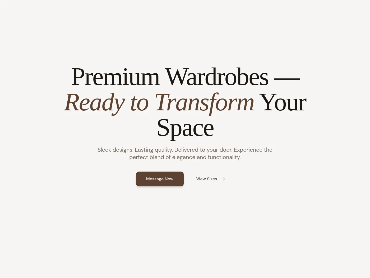Wardrobe Sale Hub