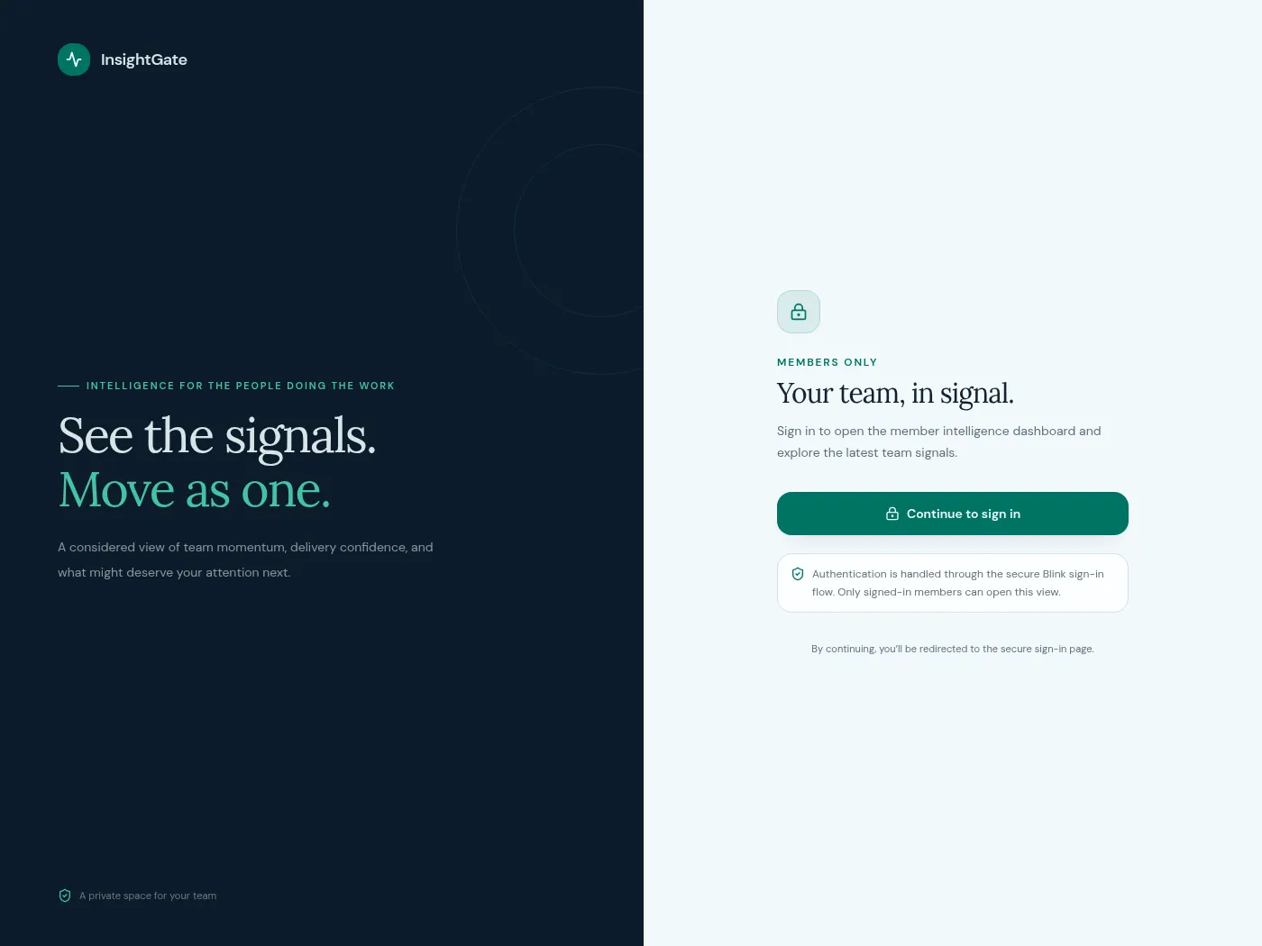 InsightGate Member Portal
