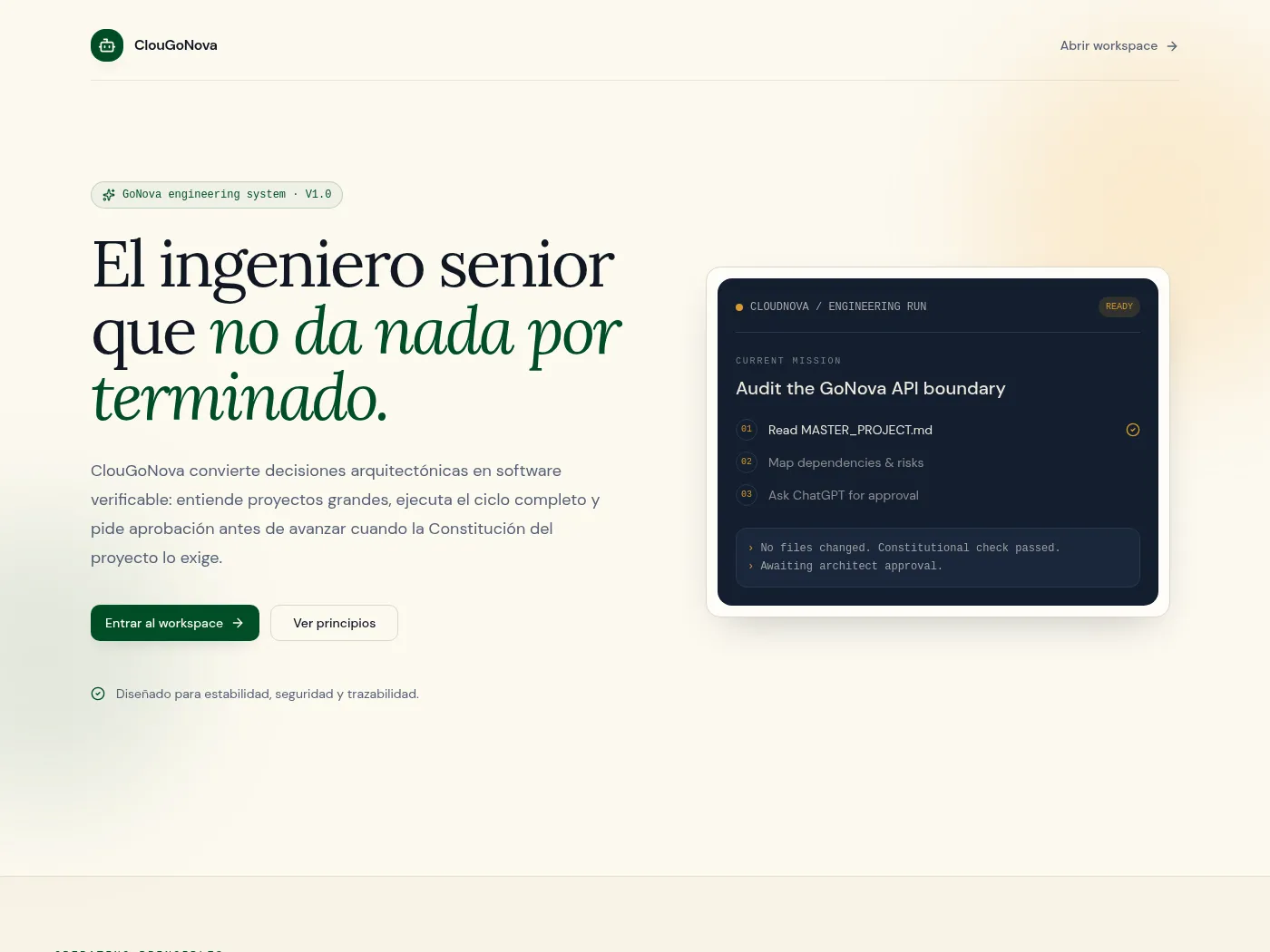 ClouGoNova AI Engineer