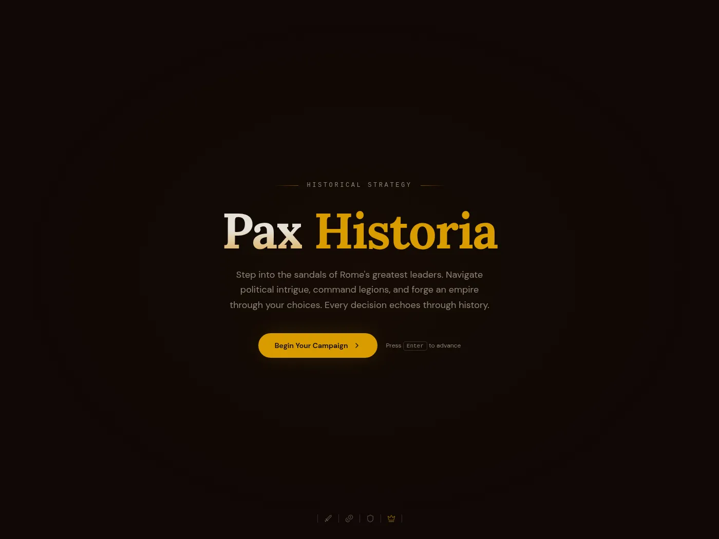 PaxHistoria Game Portal