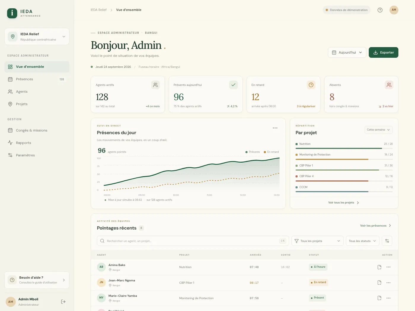 IEDA Attendance Pro