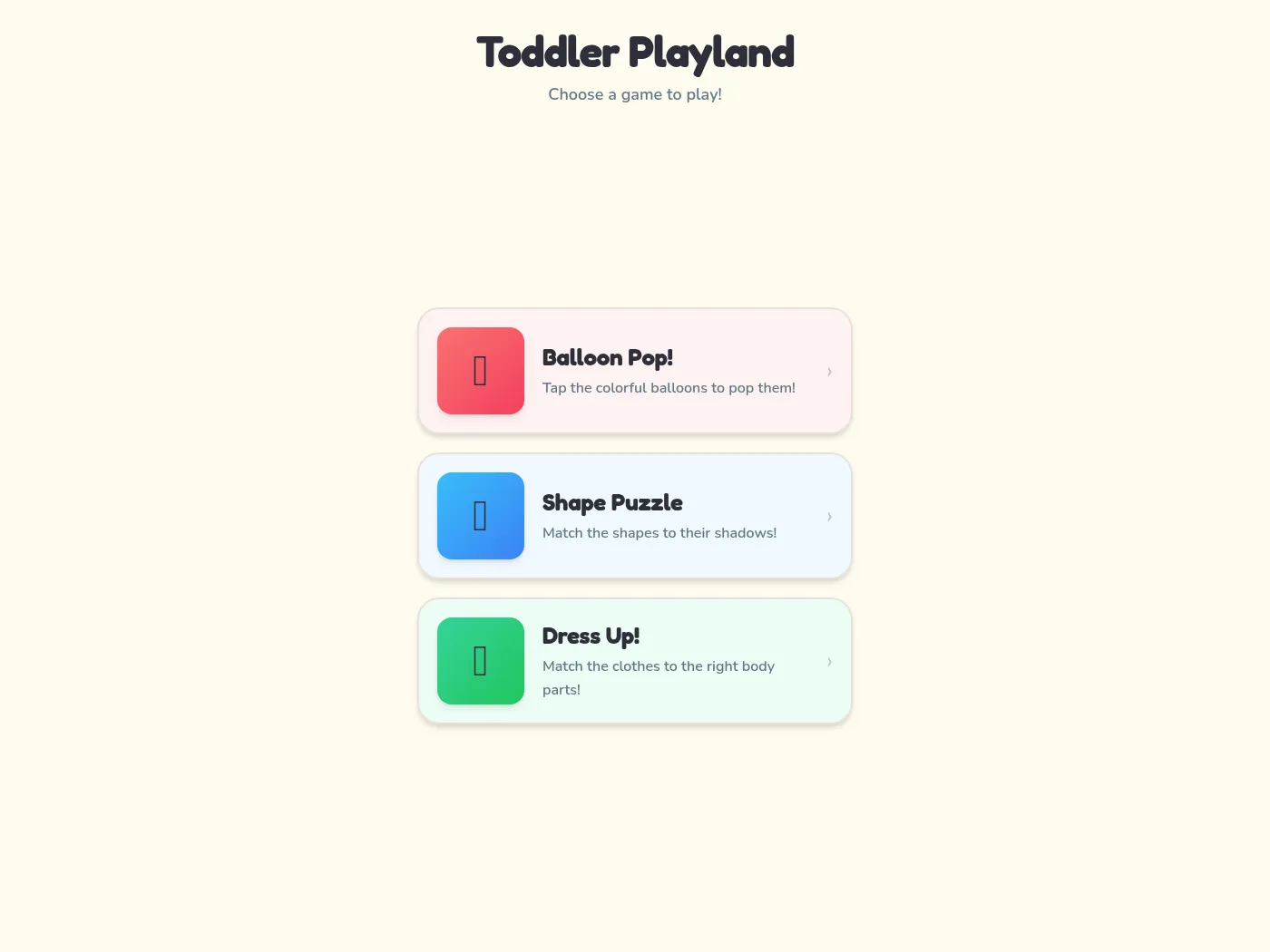 Toddler Playland