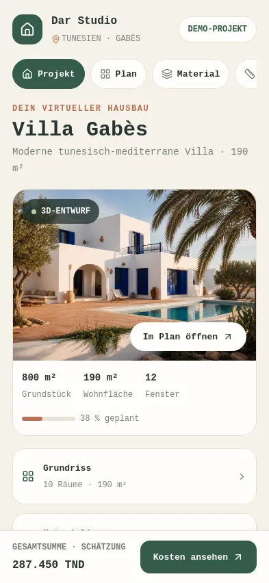 Tunisia HomeBuilder 3D