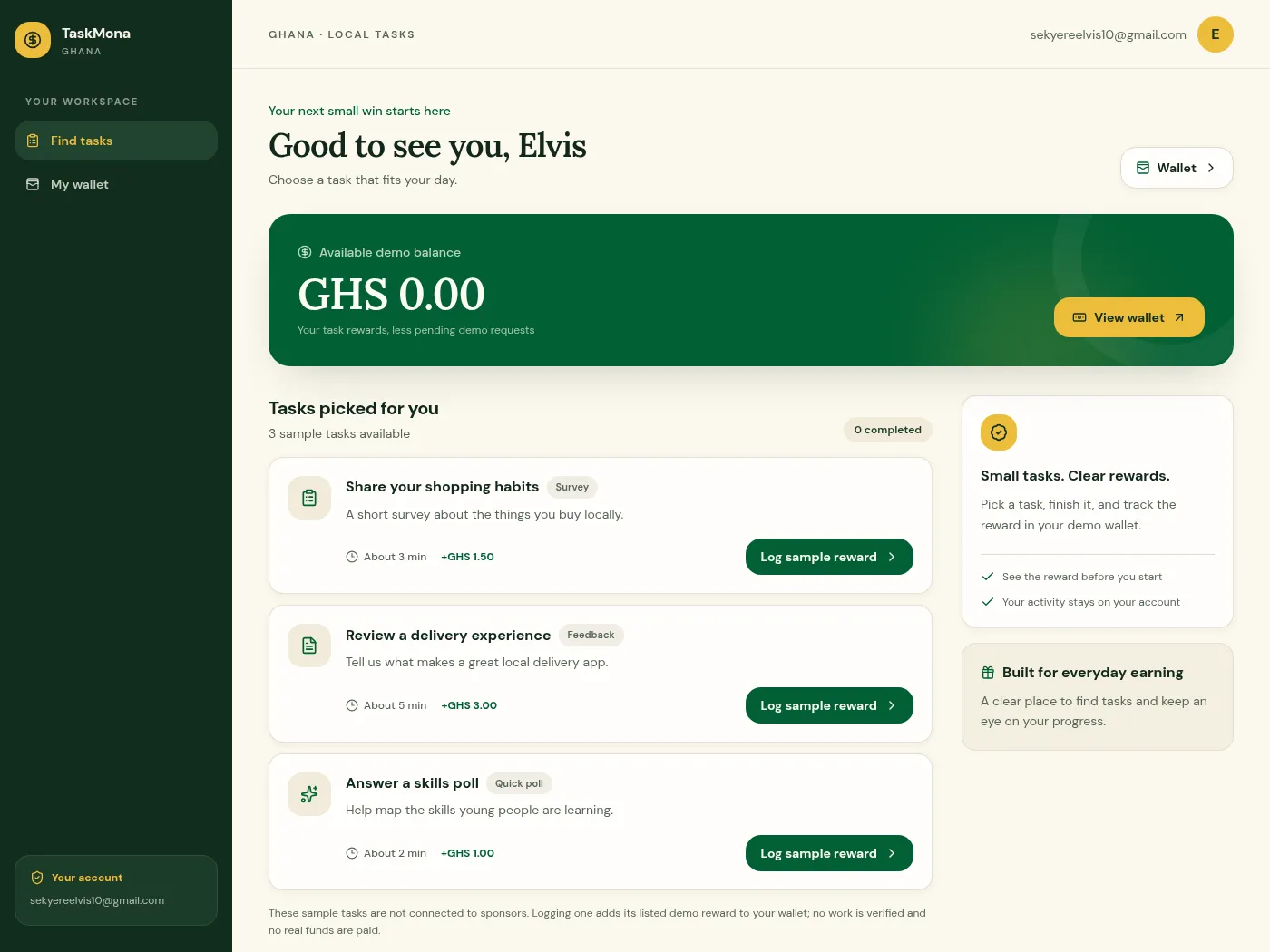 TaskMona Ghana