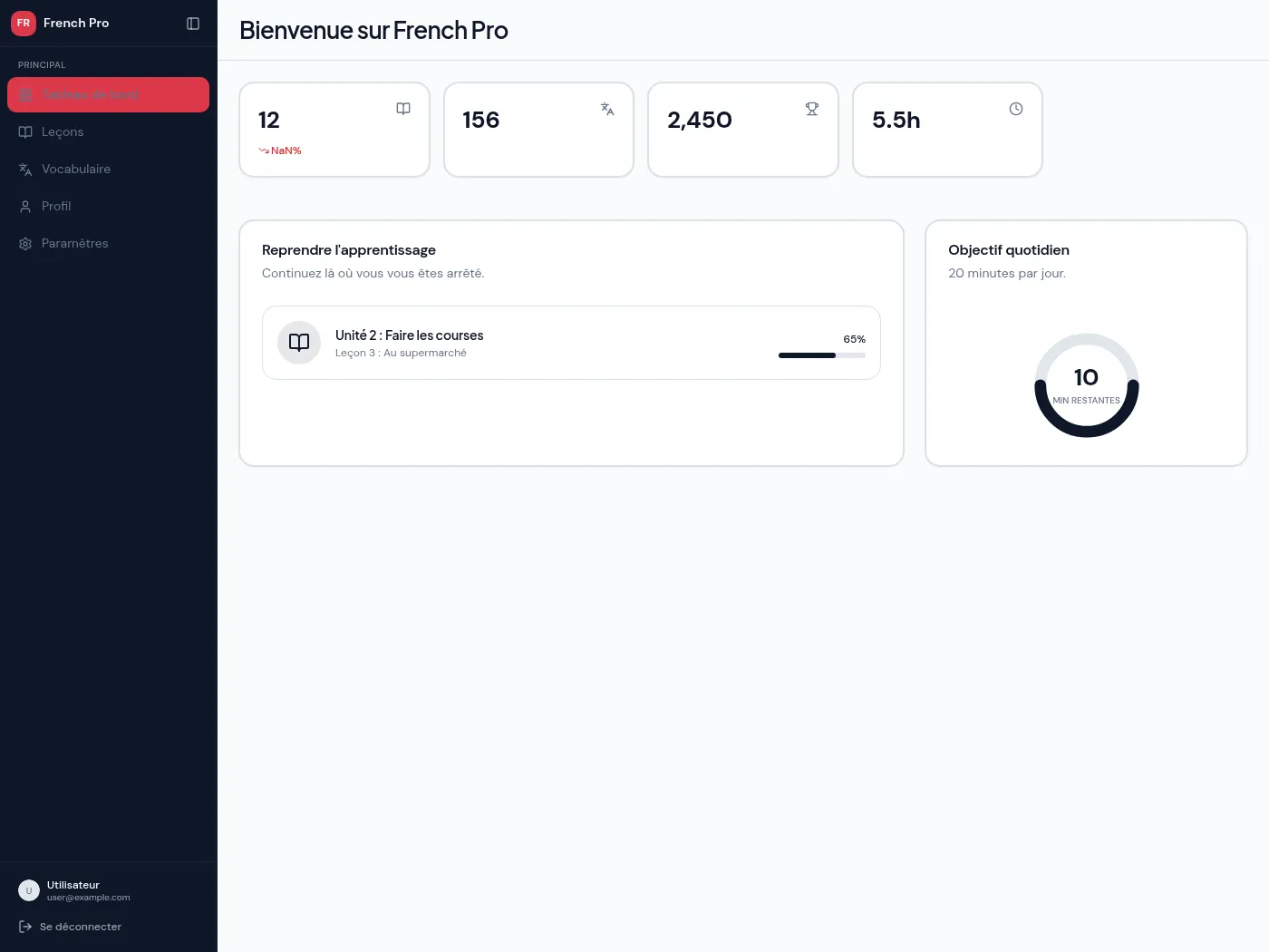 French Learner Pro