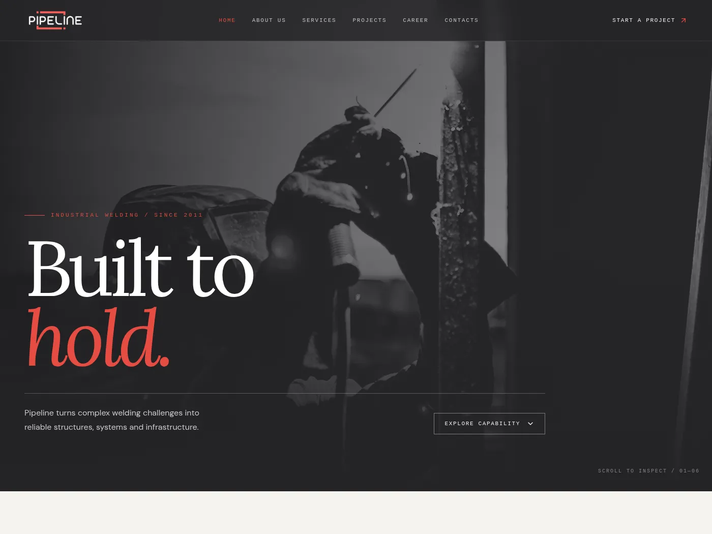 Pipeline Welding Website