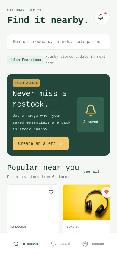 StoreFinder App