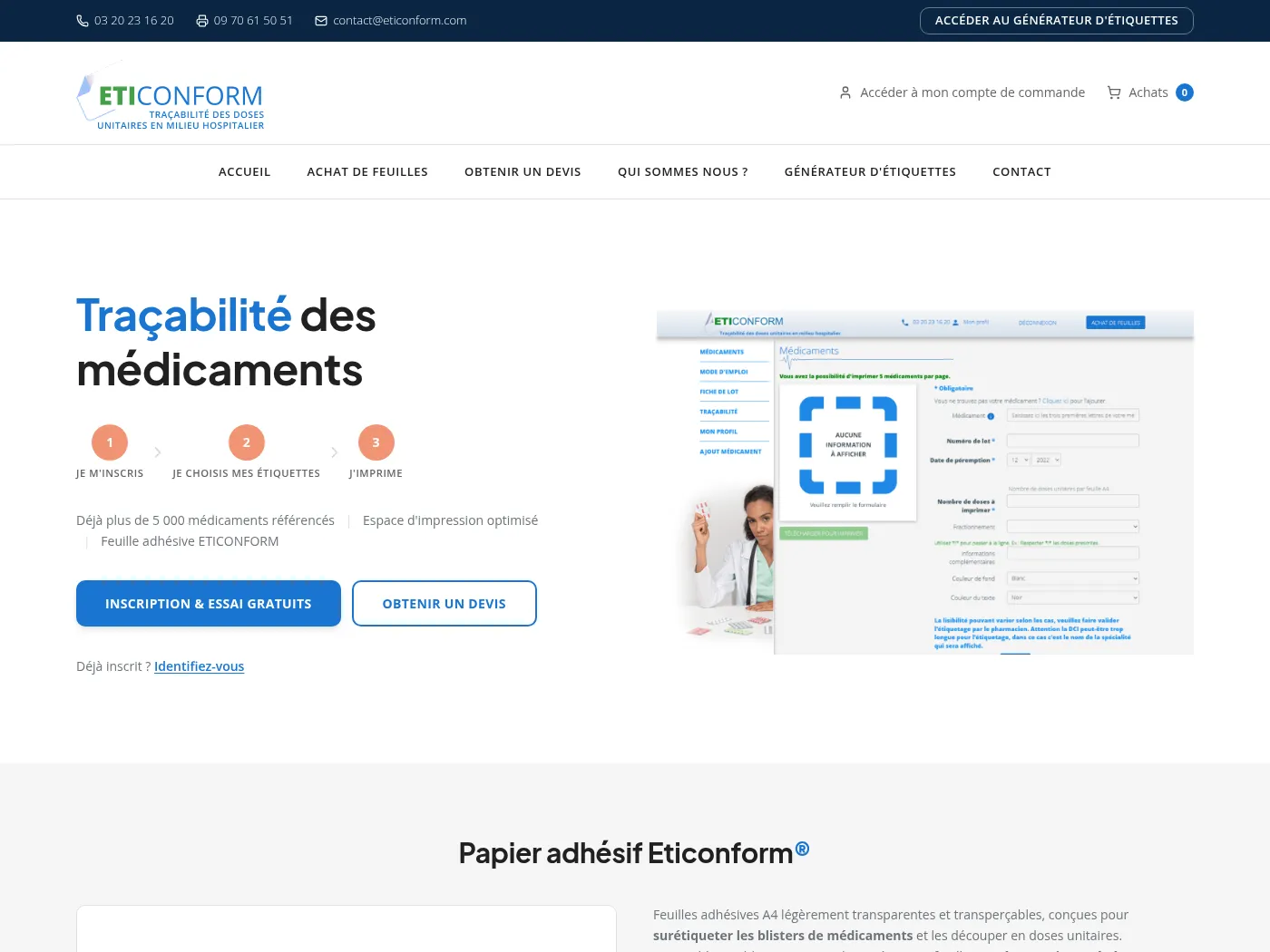 Eticonform Web Replica