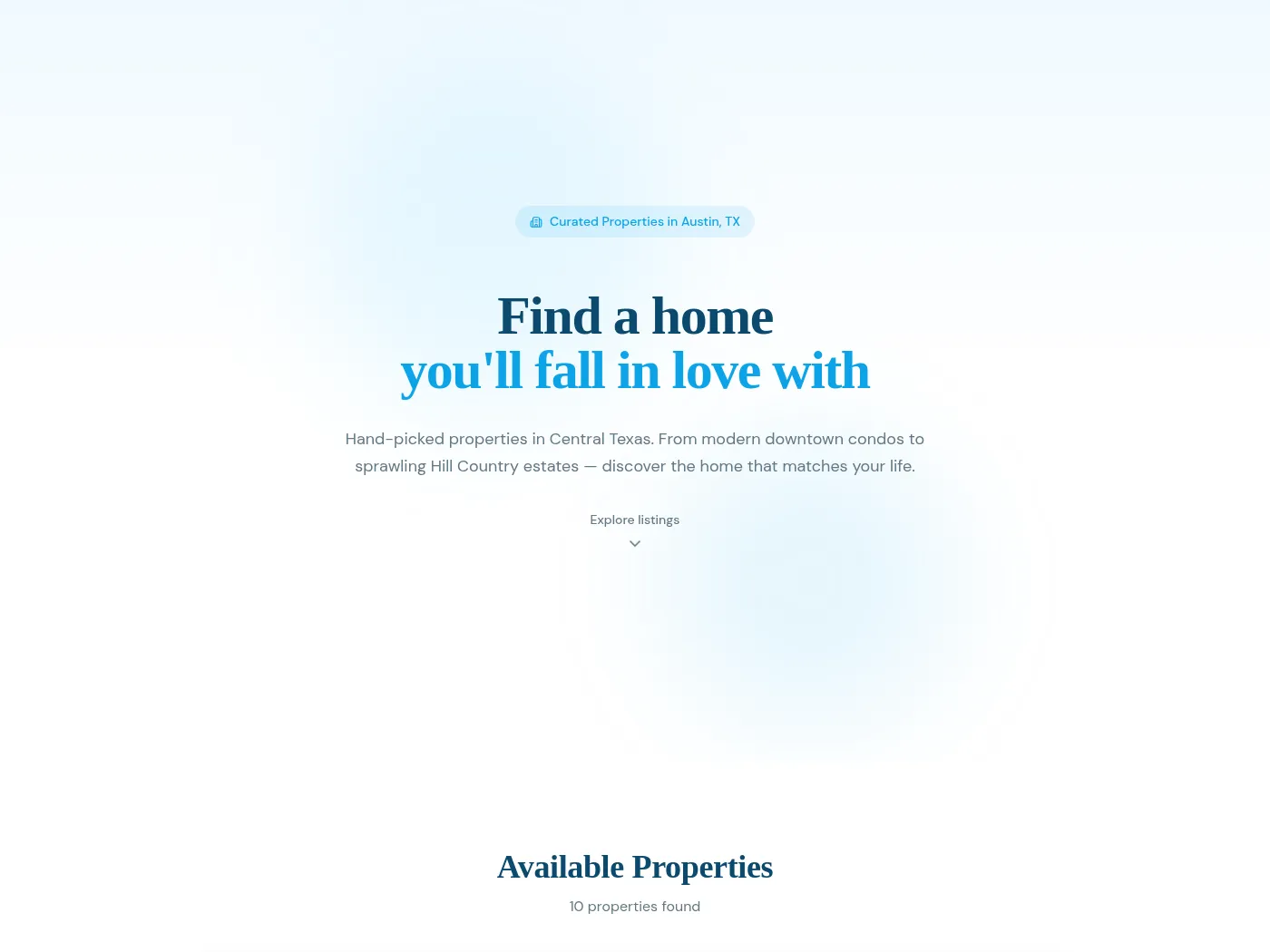 Modern Realty Portal