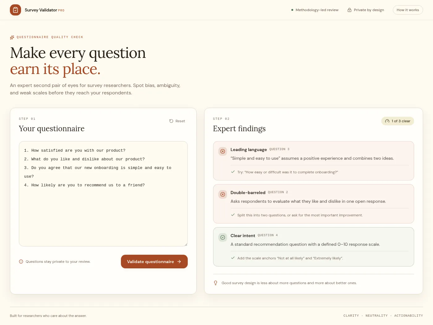 Survey Validator Pro