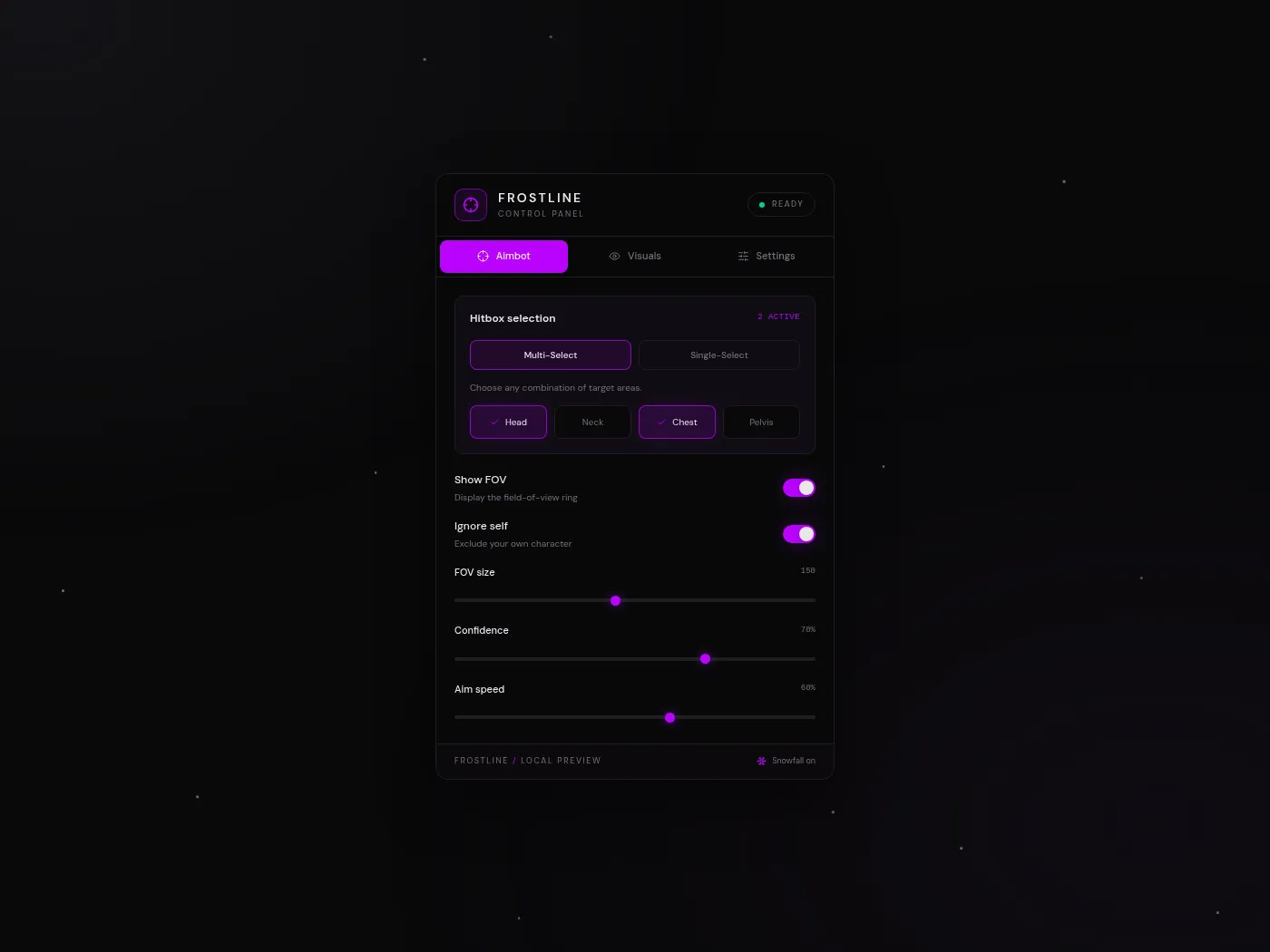 Animated Multi-Select UI
