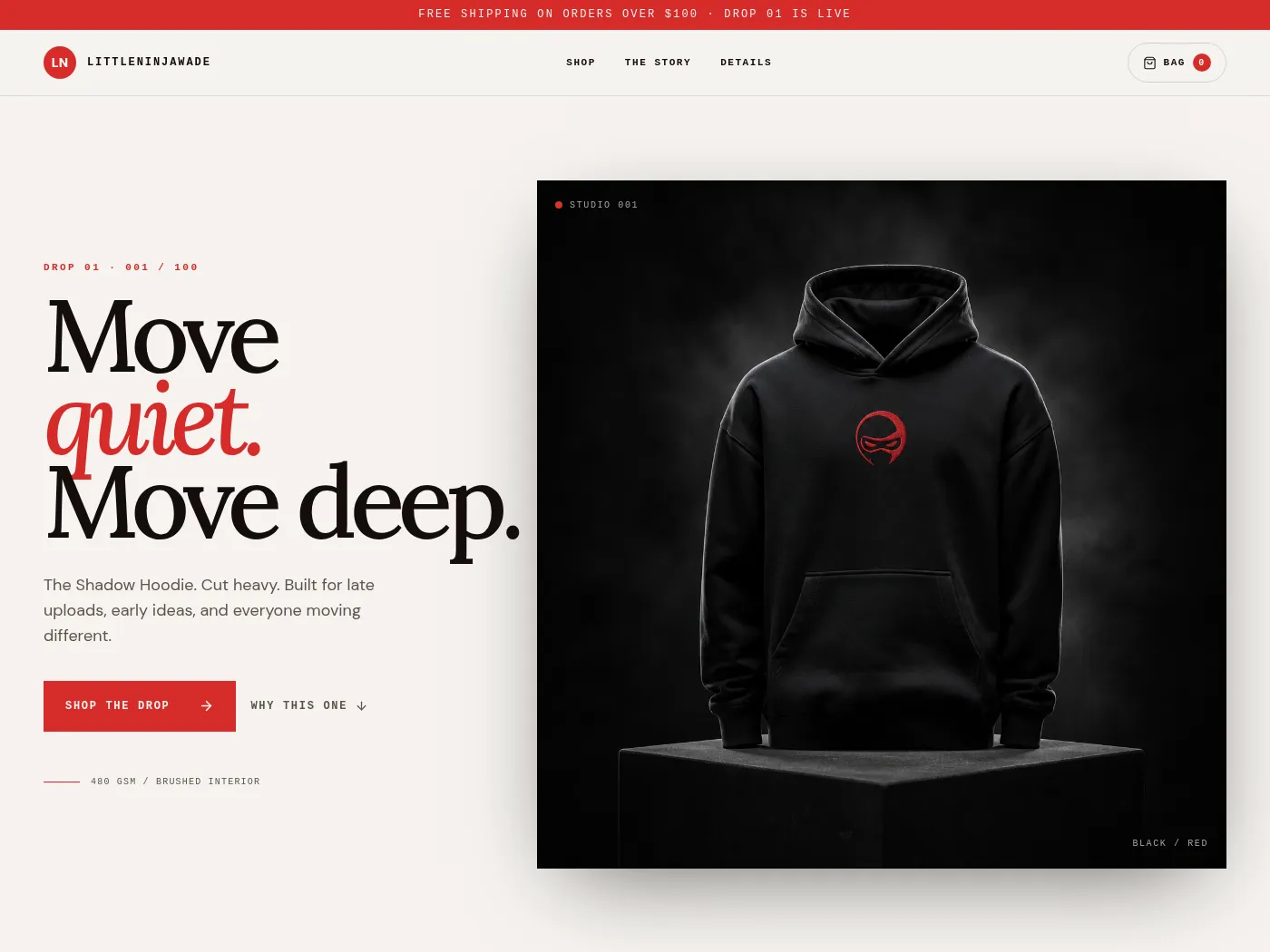NinjaWade Hoodie Store