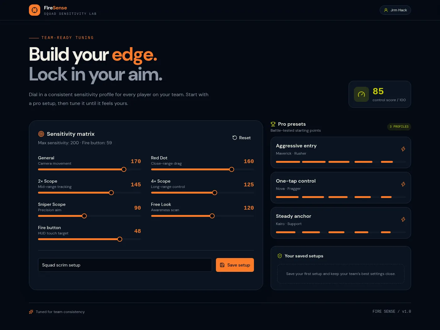 FireSense Generator