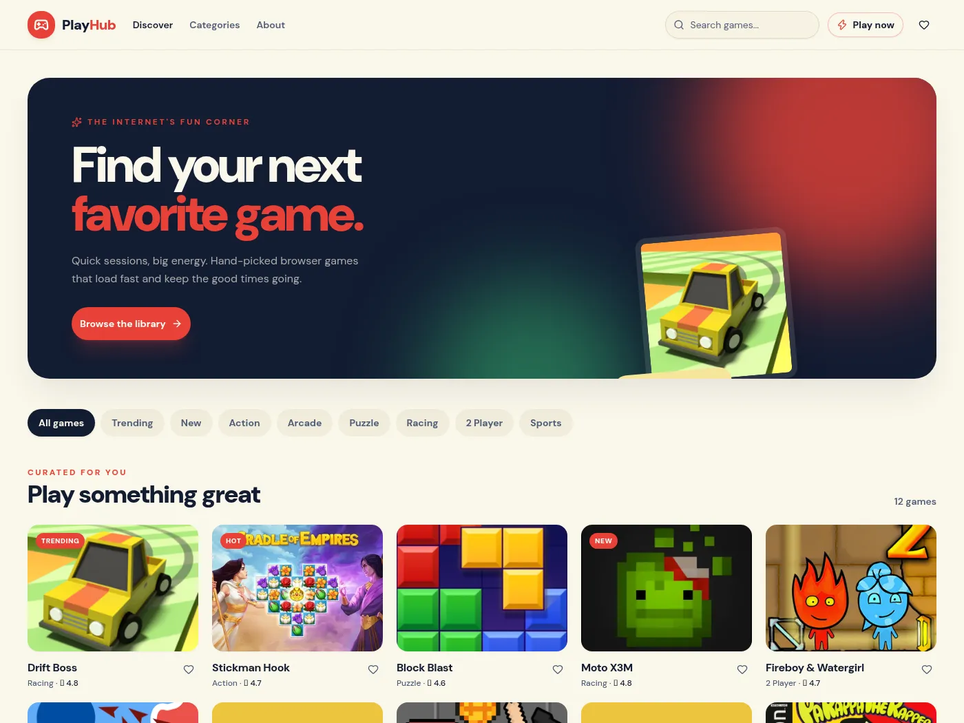PlayHub Arcade
