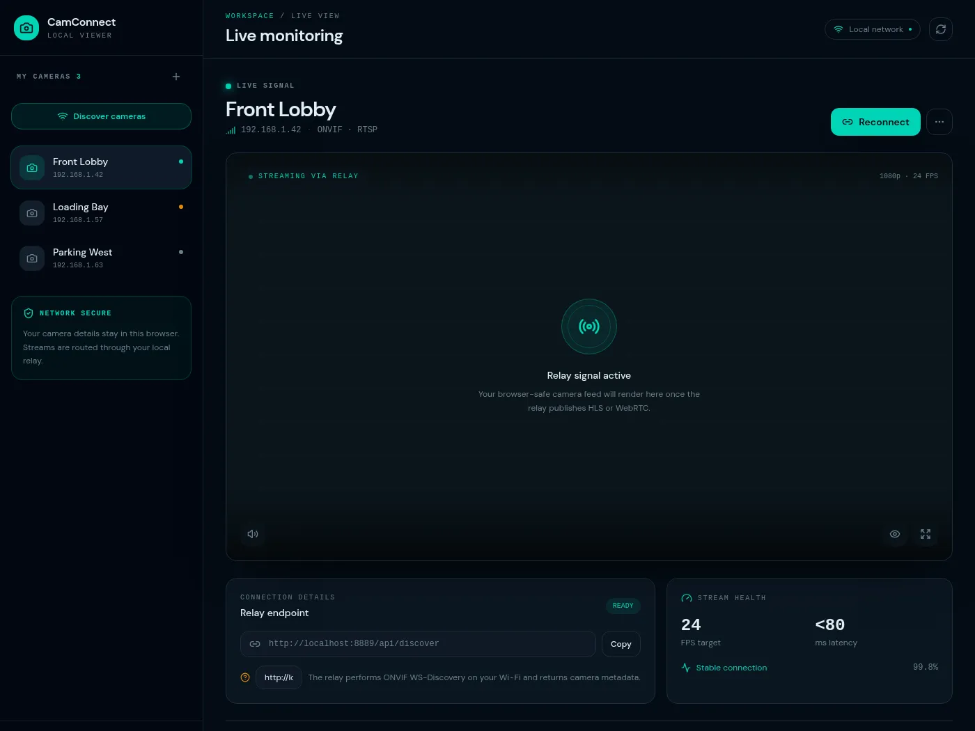 CamConnect Viewer