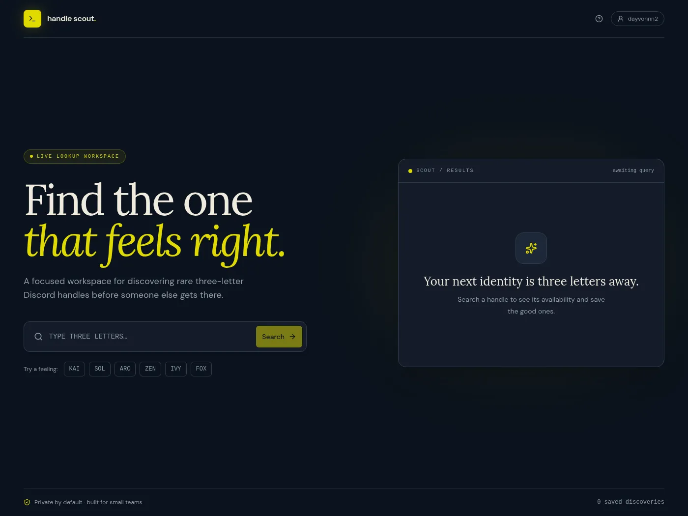 Discord Handle Finder