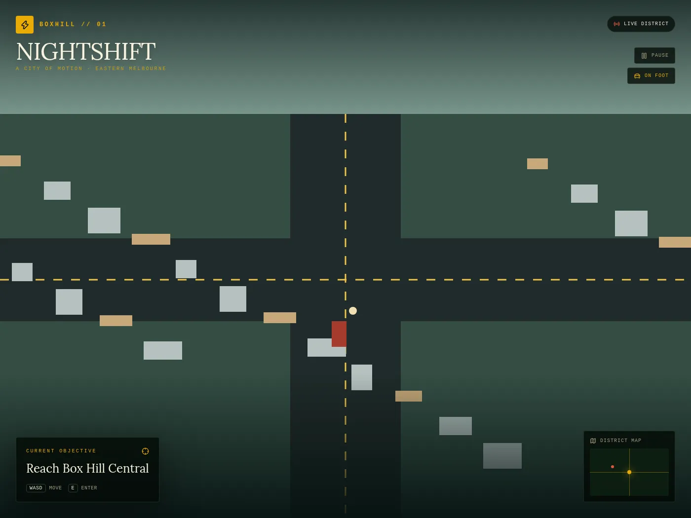 Boxhill GTA Browser Game