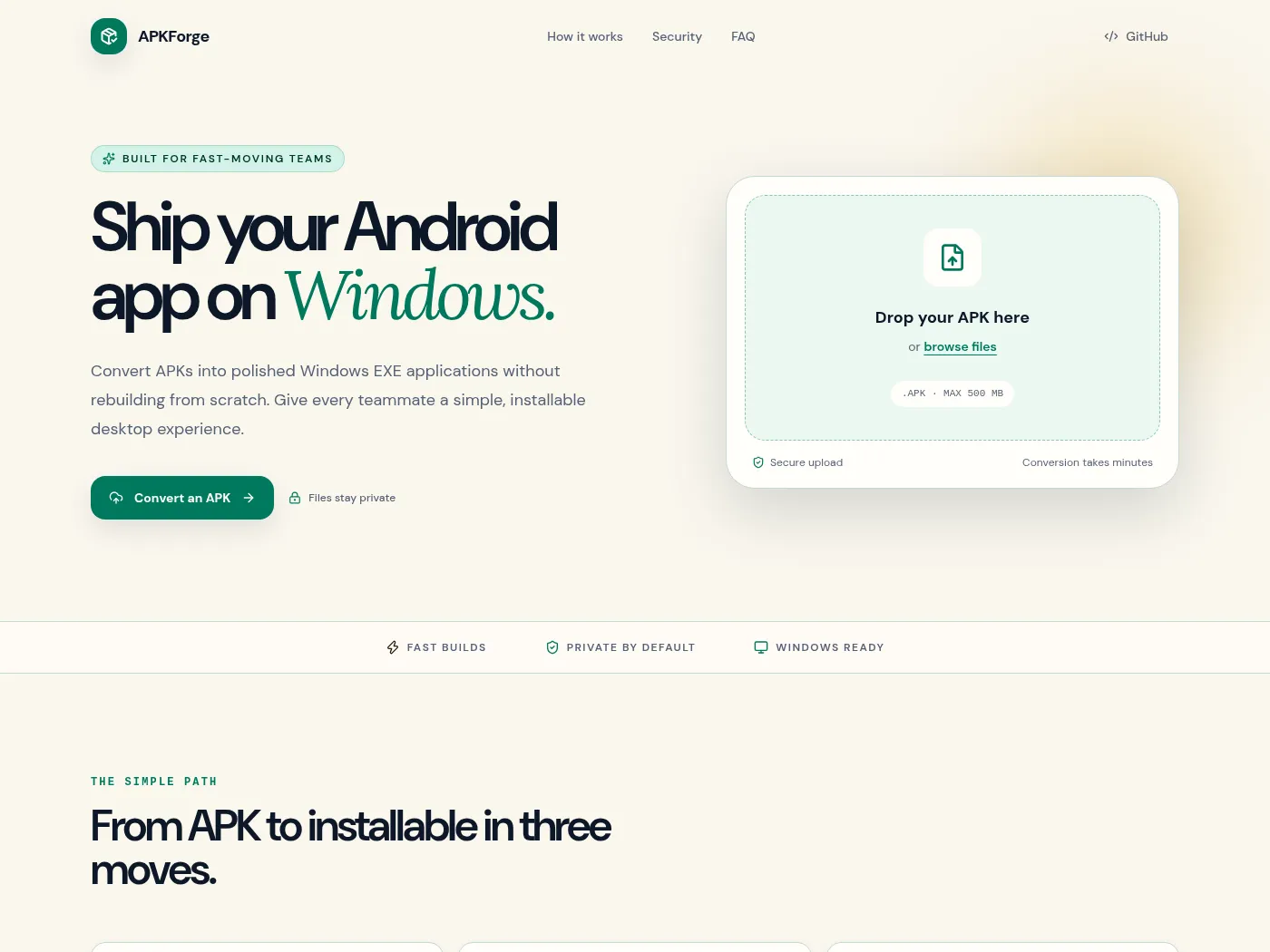 APK to EXE Converter