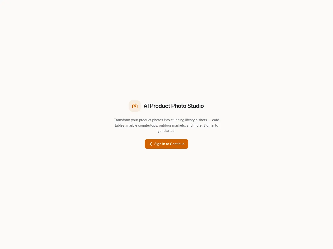 AI Product Photo Studio
