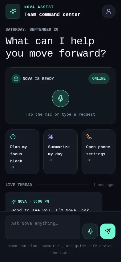 Gemini Voice Assistant