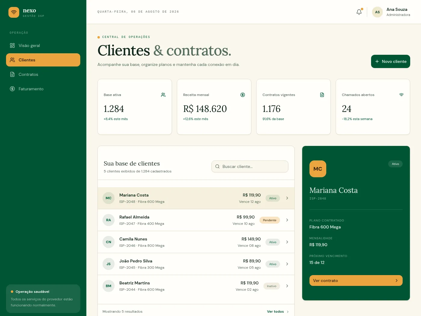 ISP Gestão App