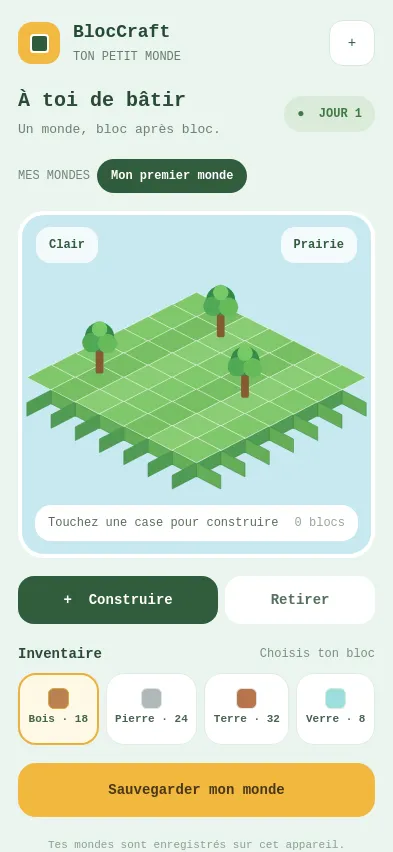 BlocCraft Mobile