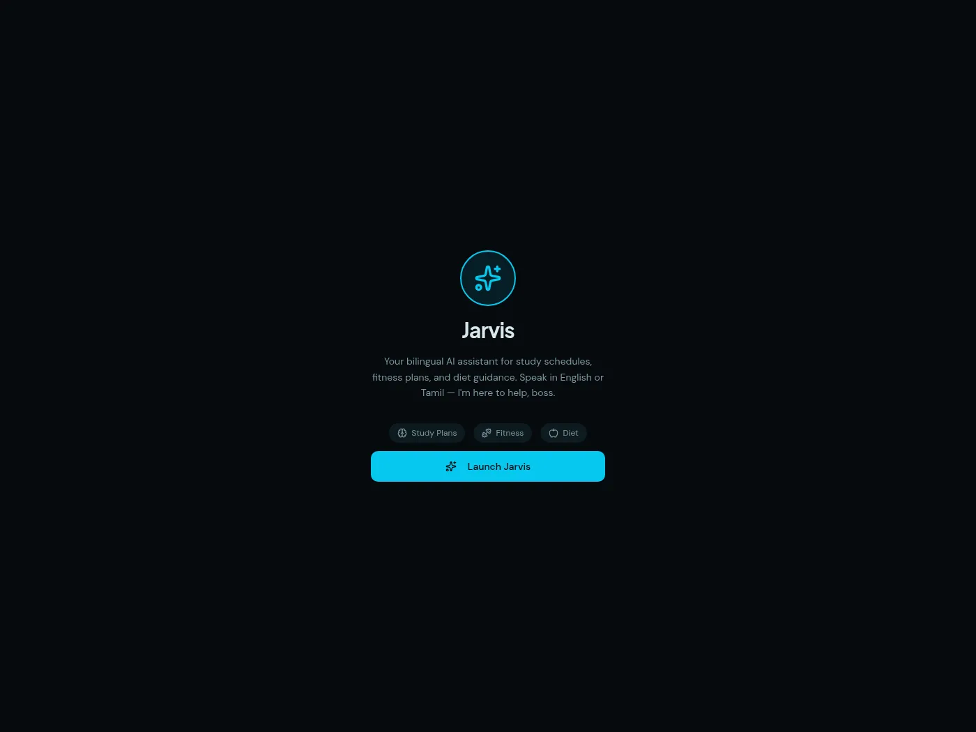 Jarvis Study & Fitness AI
