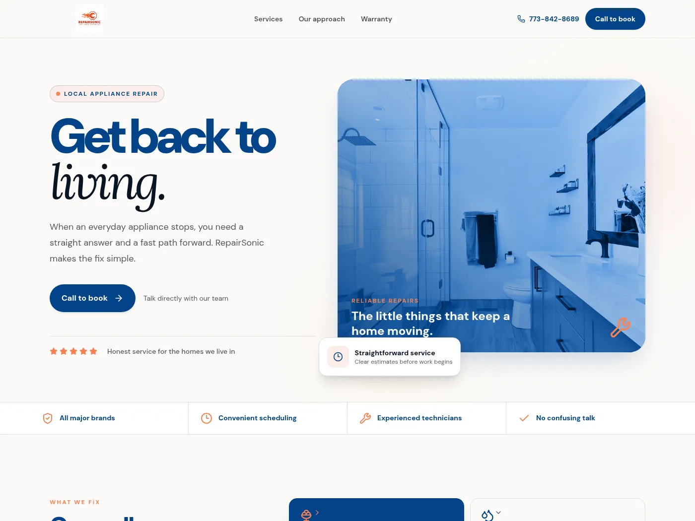 RepairSonic Web Portal