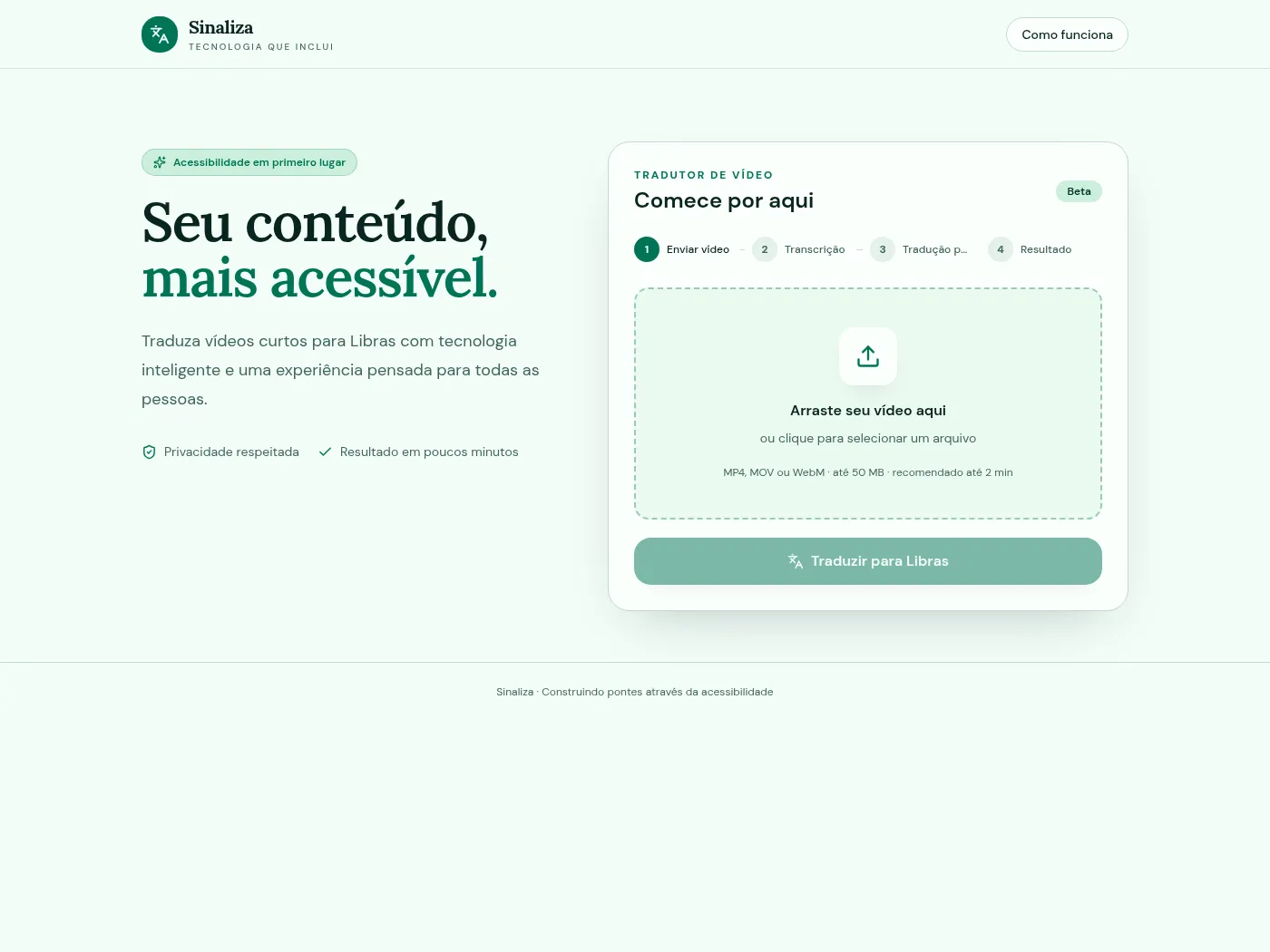 Libras Video Translator