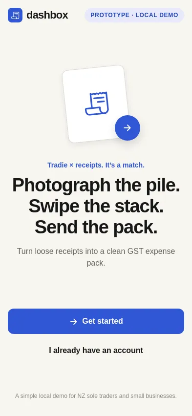 Dashbox Mobile Framework