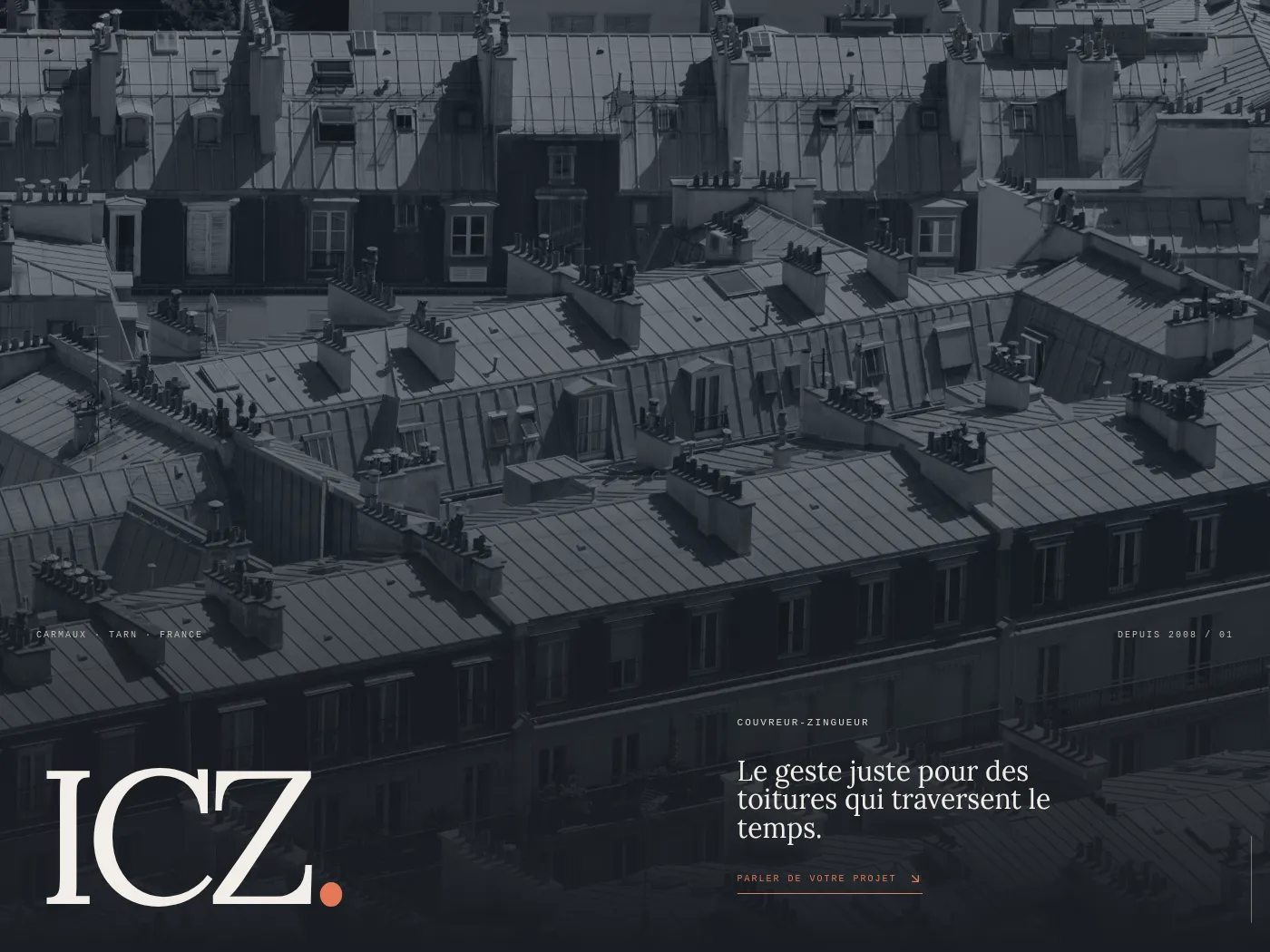 ICZ Editorial Landing Page