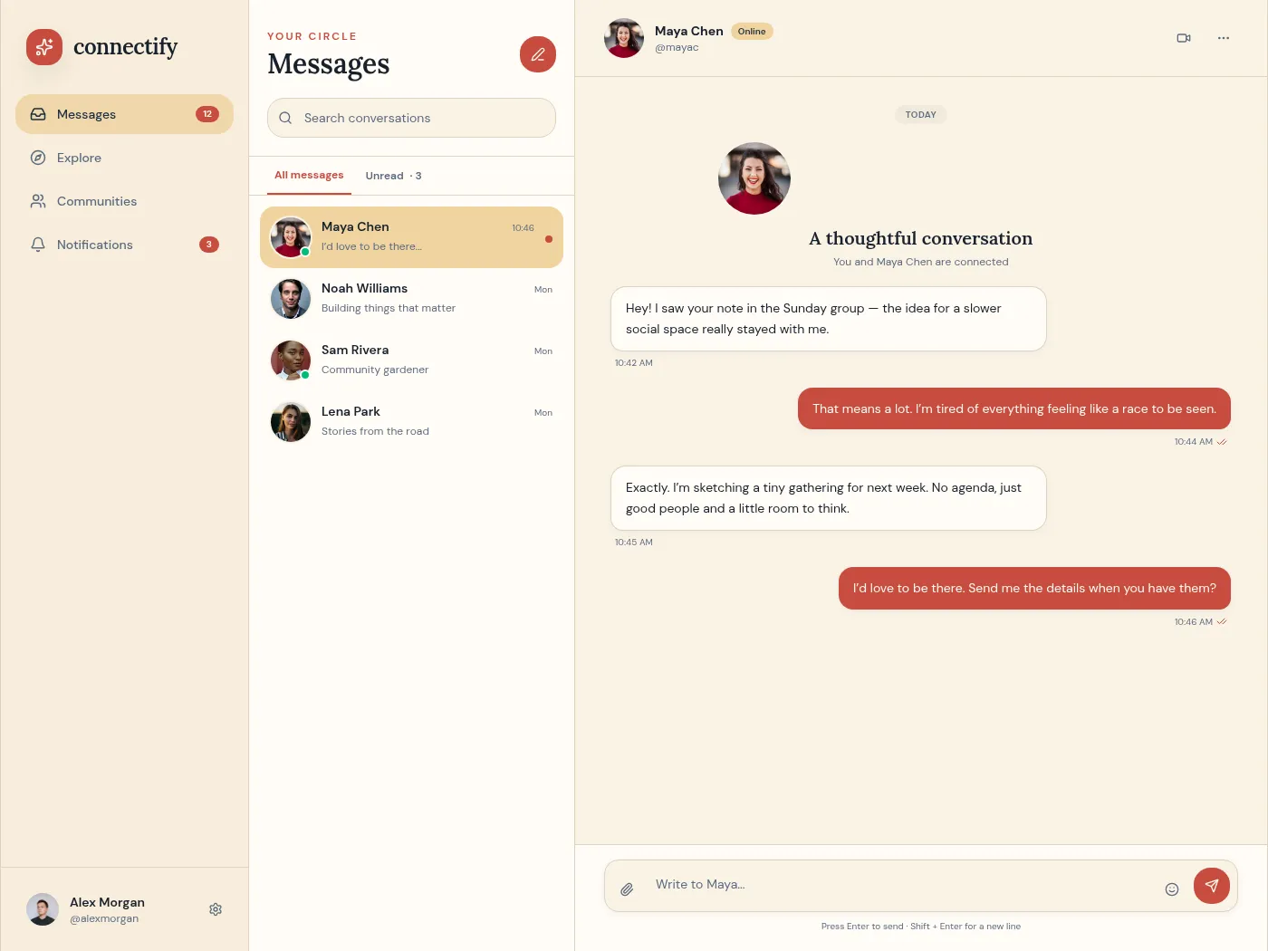 Connectify Social App