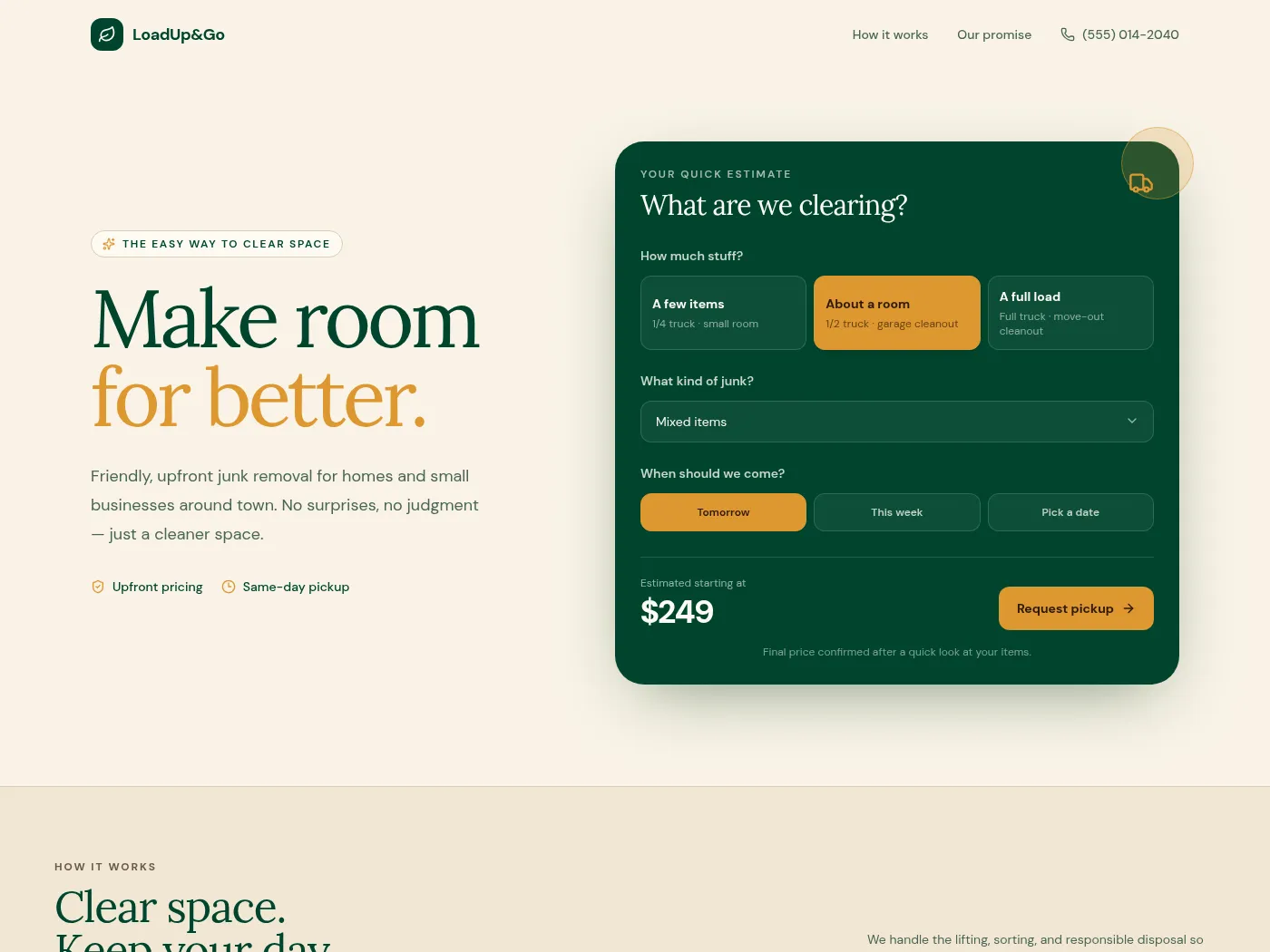 JunkClear Service Portal