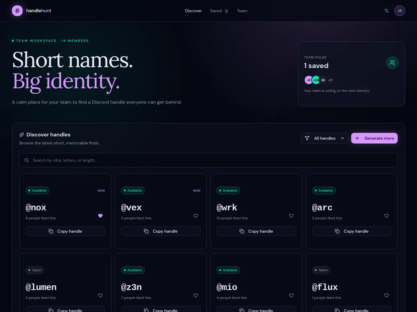 Discord Handle Finder