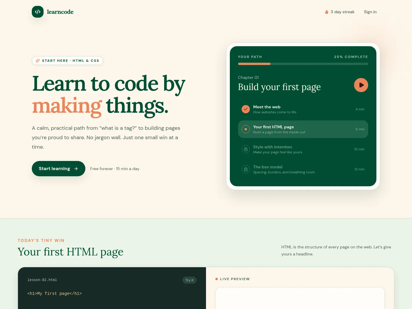 LearnCode Web