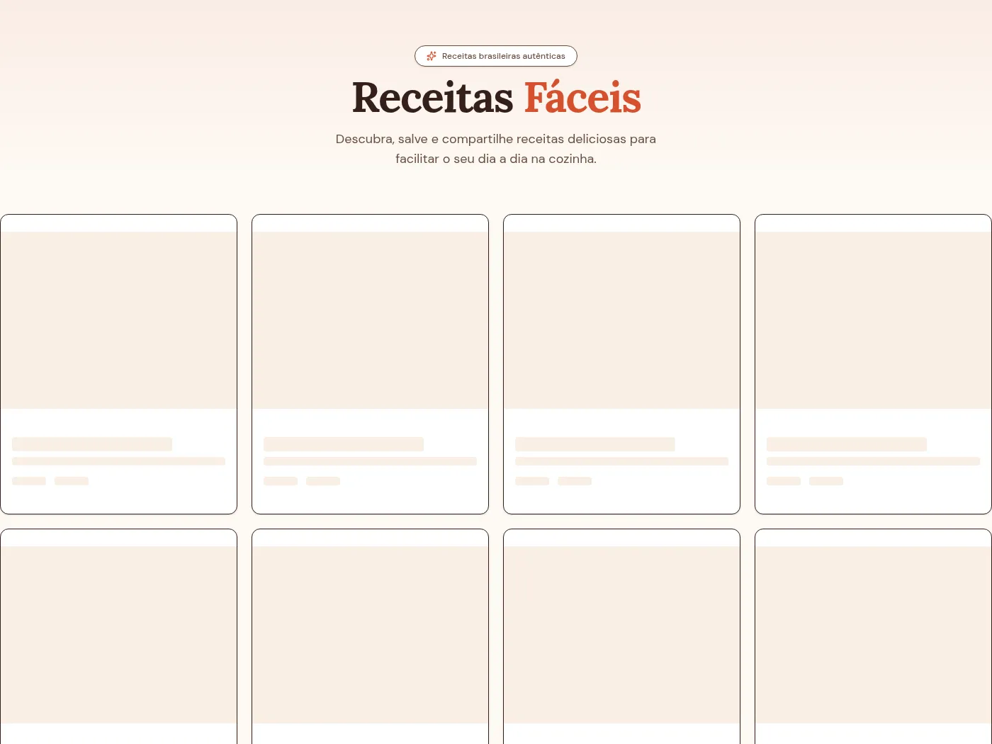 Receitas Fáceis App