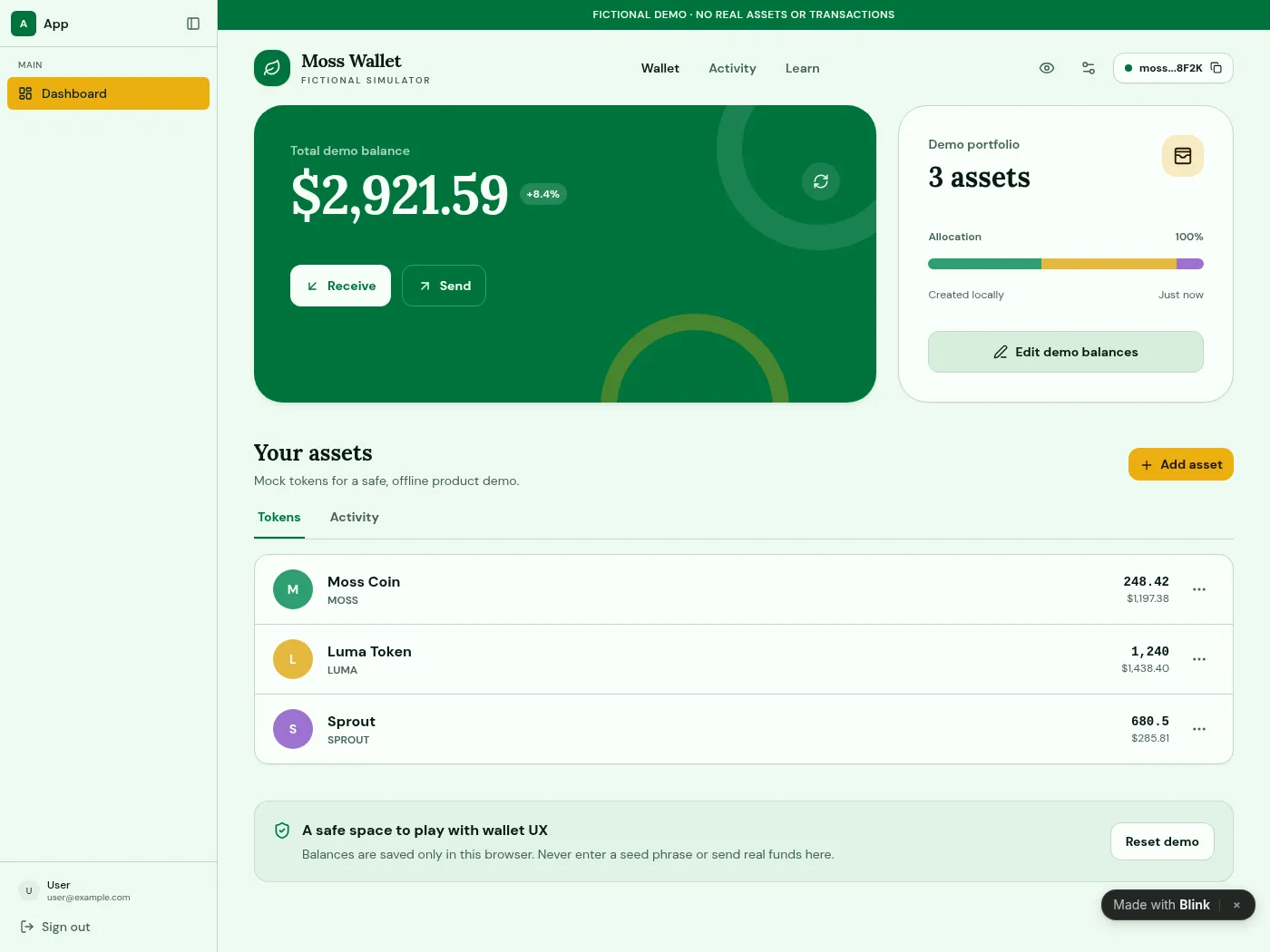 LARP Crypto Wallet