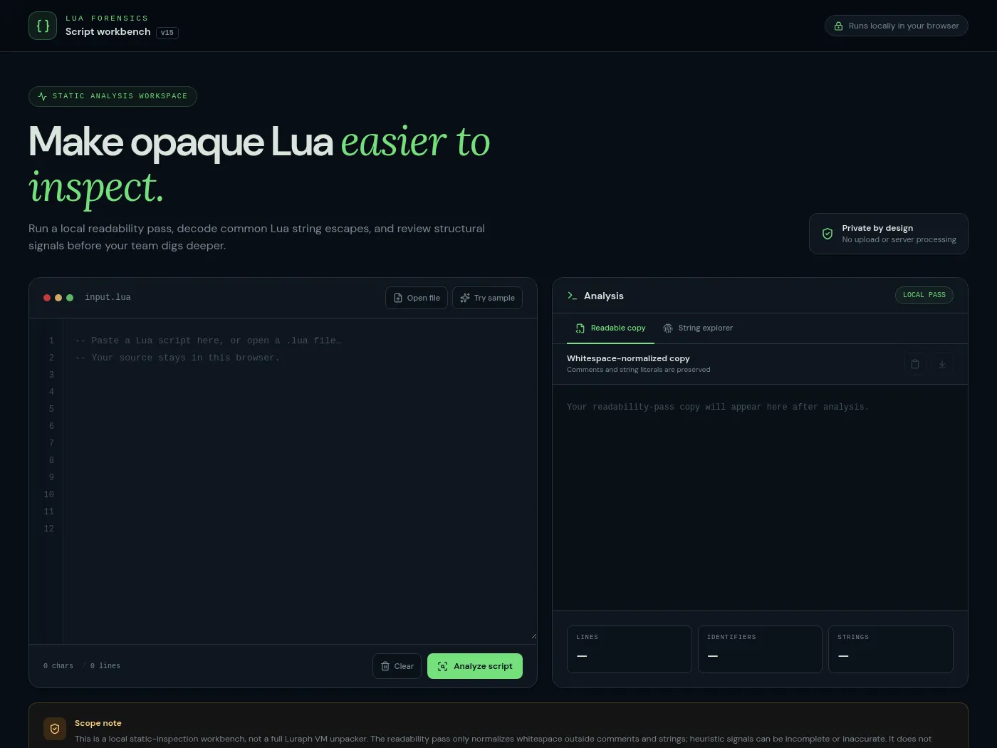 Luraph Deobfuscator Web