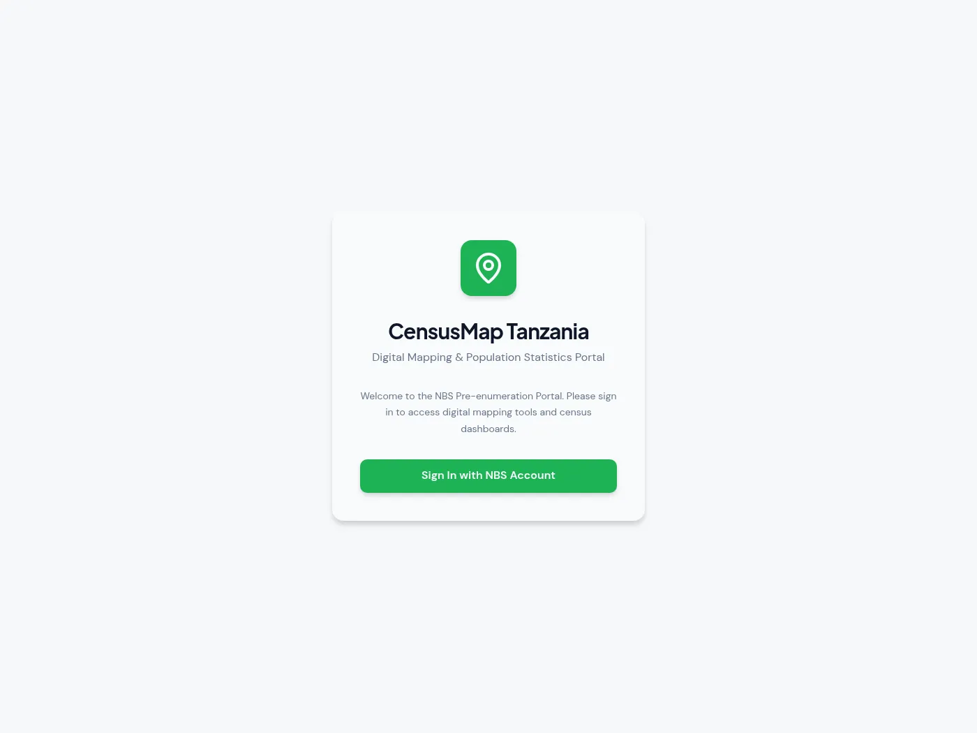 CensusMap Tanzania