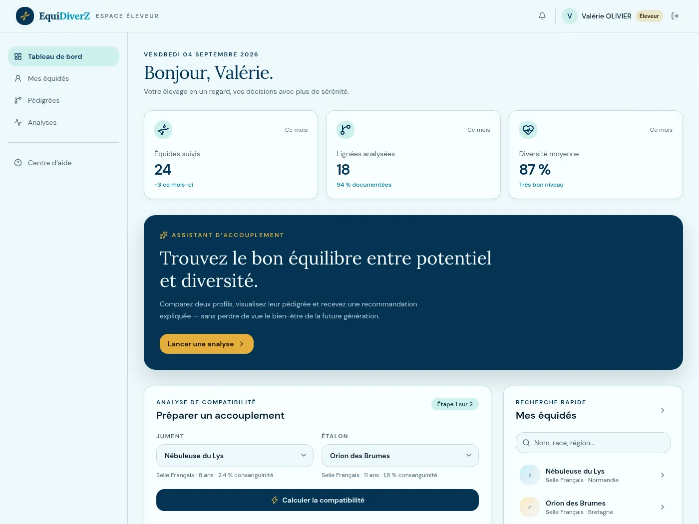 EquiDiverZ Éleveurs Plateforme