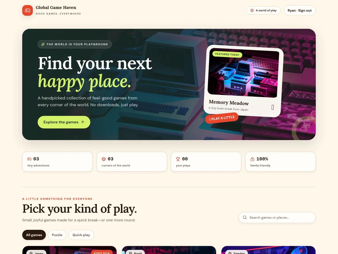 Global Game Haven