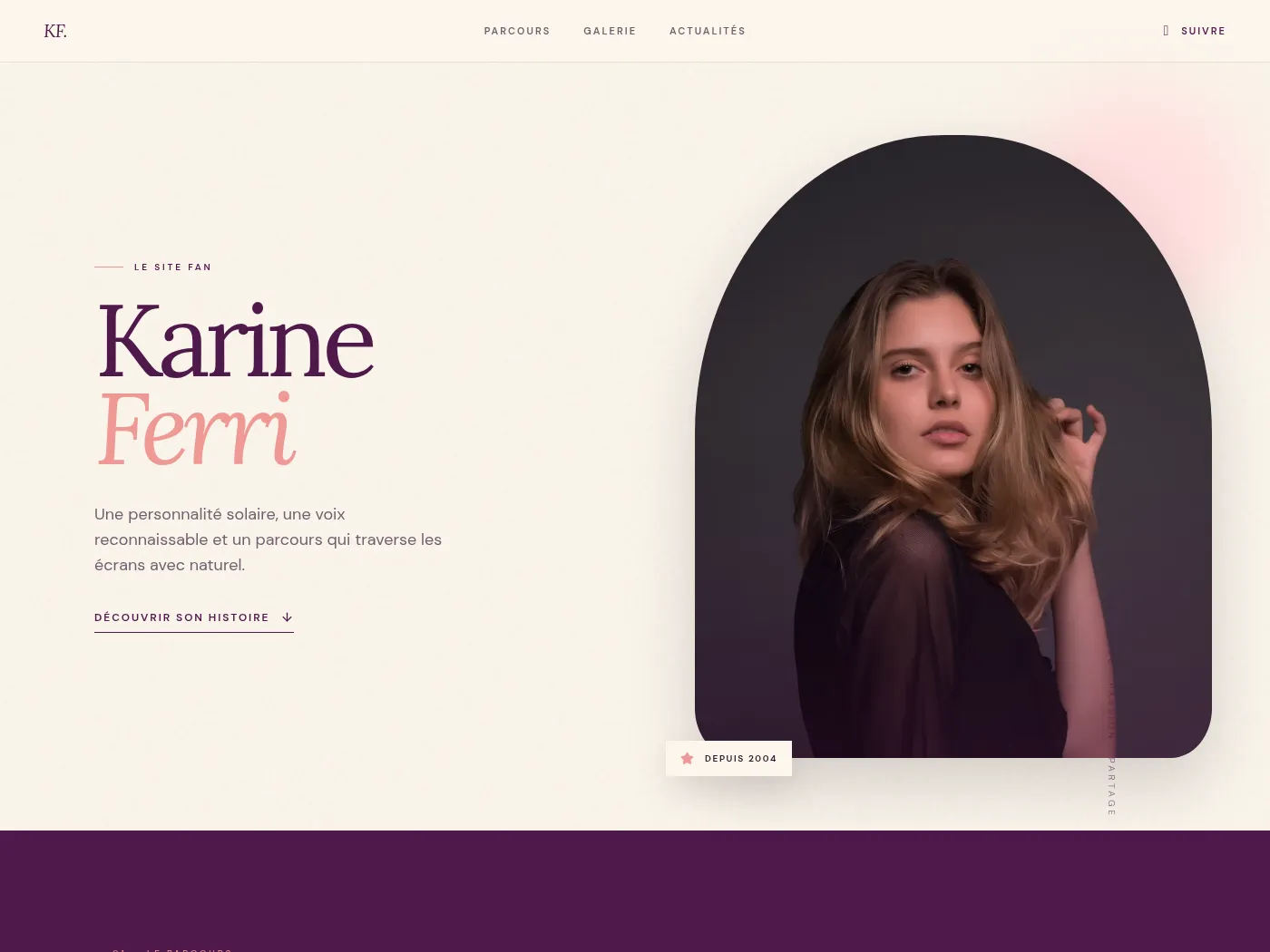 Karine Ferri Fan Site