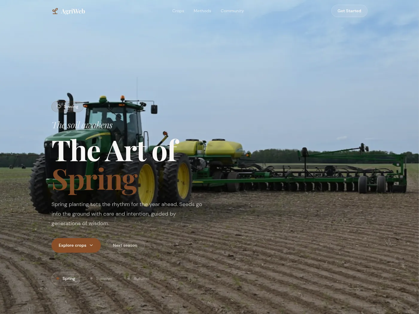 AgriWeb Portal