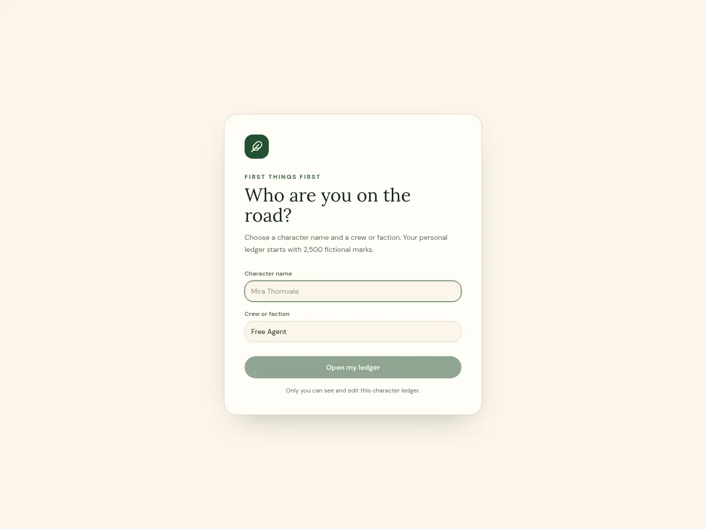 LARP Crypto Wallet